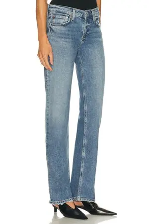 AGOLDE Low Rise Slim Jeans - Kindle