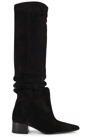 Khaite Andee Over The Knee Slouchy Boot - Black