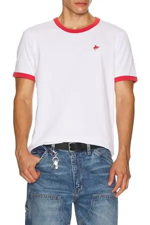LEVI'S Retro Ringer Tee In White