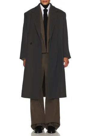 Fear Of God Classic Overcoat - Iron