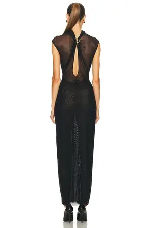 JEAN PAUL GAULTIER Sequined Long Dress