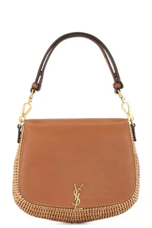 Saint Laurent Top Handle Bag - Naturale & Brick