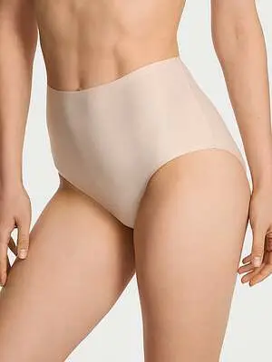 Victoria's Secret Body Victoria Flex Mid-rise Modern Brief Panty - Beige
