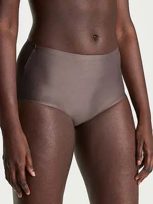 Victoria's Secret Body Victoria Flex Mid-rise Modern Brief Panty - Grey