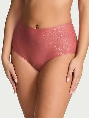 Victoria's Secret Body Victoria Flex Mid-rise Modern Brief Panty - Print