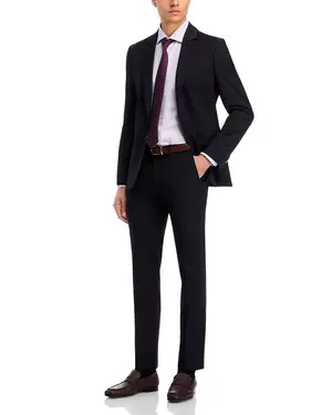 Hugo Boss Extra Slim Fit Stretch Suit Pants - Black