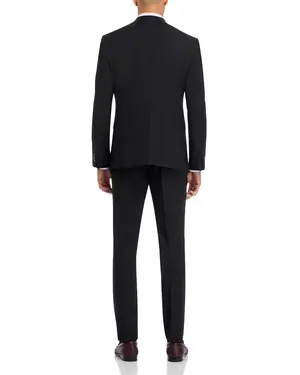 Hugo Boss Extra Slim Fit Stretch Suit Pants - Black