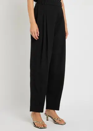 Tove Robena Pleated Wool Trousers