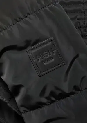 High Scuttle Hooded Quilted Shell Parka