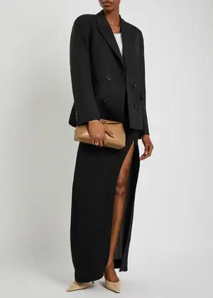 ANINE BING Evalyn Wool-blend Blazer