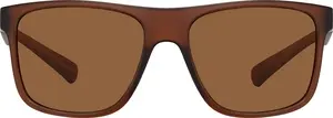 Zenni Sunglasses With Square Full Rim Frame - Brown