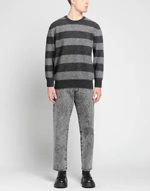 CRUNA Sweater In Alpaca Wool And Polyamide - Grey