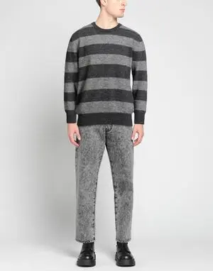 CRUNA Sweater In Alpaca Wool And Polyamide - Grey