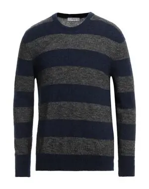 CRUNA Sweater In Alpaca Wool And Polyamide Navy