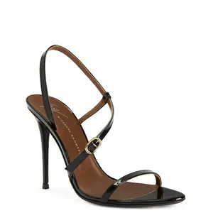 GIUSEPPE ZANOTTI Audrinette 105 Patent Leather Sandals - Black
