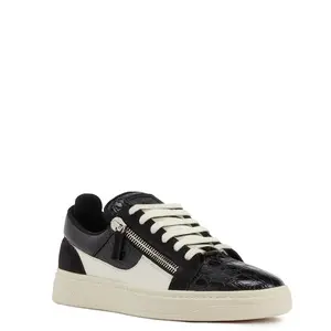 GIUSEPPE ZANOTTI Low-top Lace-up Sneakers - Black