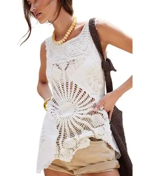 Free People Alias Crochet Top