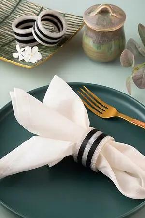 GAURI KOHLI Panama Napkin Rings