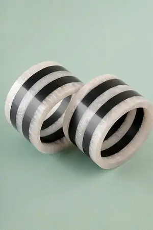 GAURI KOHLI Panama Napkin Rings