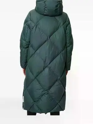 Marc O'polo Quilted Hooded Coat - Green