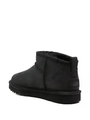 UGG Classic Ultra Mini Ankle Boots - Black