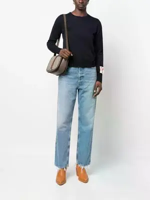 GOLDEN GOOSE Ribbed-trim Wool Sweater