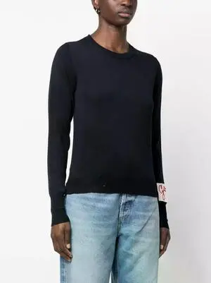 GOLDEN GOOSE Ribbed-trim Wool Sweater