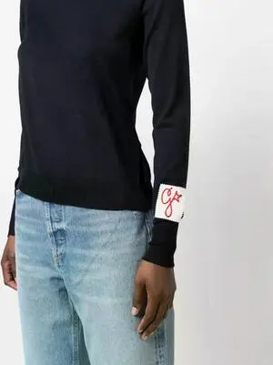 GOLDEN GOOSE Ribbed-trim Wool Sweater