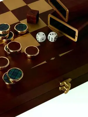 Ralph Lauren Tartan Parkwood Backgammon