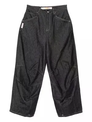 PDF Paneled Denim Jeans