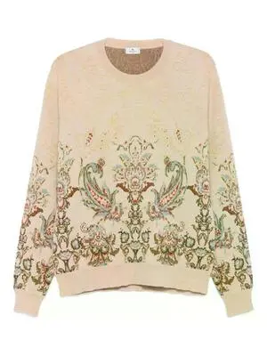Etro Drop Shoulder Sweaters For Men