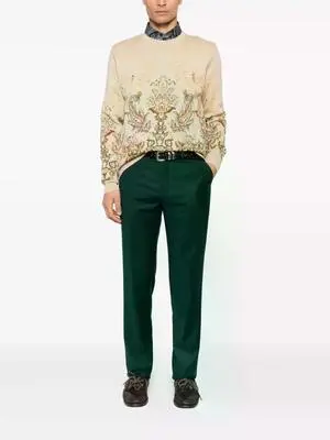 Etro Paisley Pattern Wool Sweater
