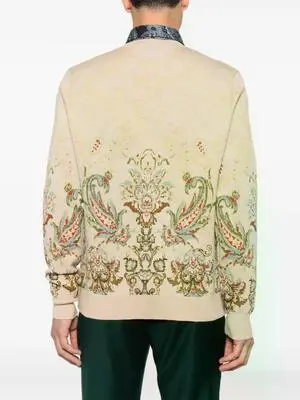 Etro Paisley Pattern Wool Sweater