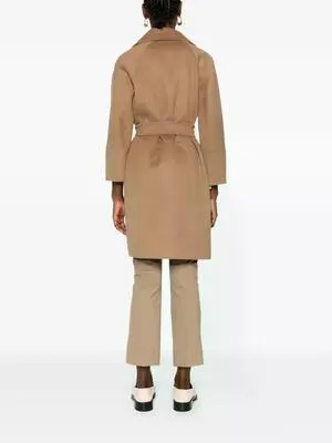 Max Mara Arona Belted Virgin Wool Coat