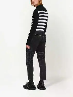 Balmain Cropped Skinny Jeans