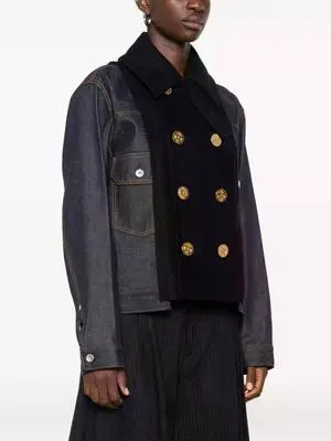 Sacai X Levi's® Double-breasted Jacket - Blue