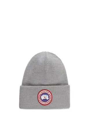 Canada Goose Wool Beanie - Grey