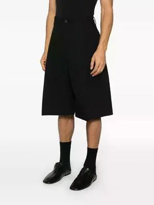 Studio Nicholson Pleated Wide-leg Shorts