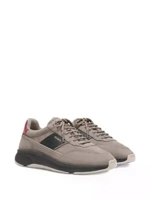 Axel Arigato Genesis Neo Runner Suede And Leather Sneakers - Neutrals