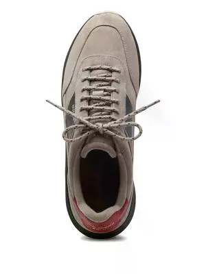 Axel Arigato Genesis Neo Runner Suede And Leather Sneakers - Neutrals