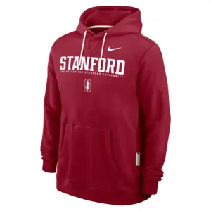 Nike Stanford Sideline Dri-fit College Pullover Hoodie - Red