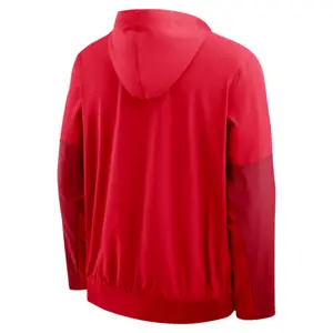 Nike Ohio State Anorak 1/2-zip Hooded Jacket - Red