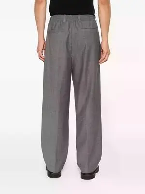 MYTHS Pleat-detail Trousers - Grey