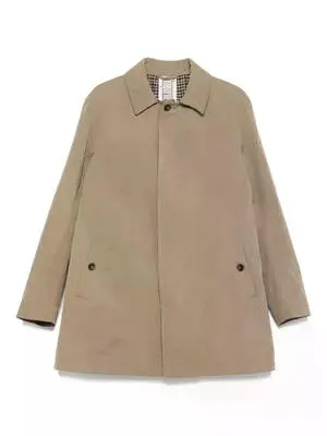 L'IMPERMEABILE Point-collar Single-breasted Jacket