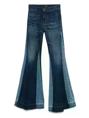 Seafarer Panelled Flare Jeans