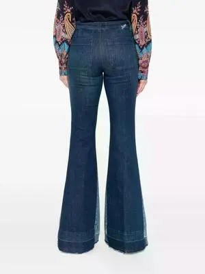 Seafarer Panelled Flare Jeans