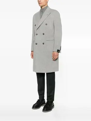Tagliatore Double-breasted Patch-pocket Coat