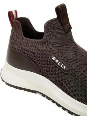 Bally Knit-effect Pull-on Sneakers