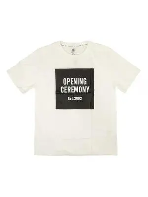 Opening Ceremony Box-logo T-shirt - White