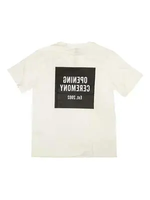 Opening Ceremony Box-logo T-shirt - White
